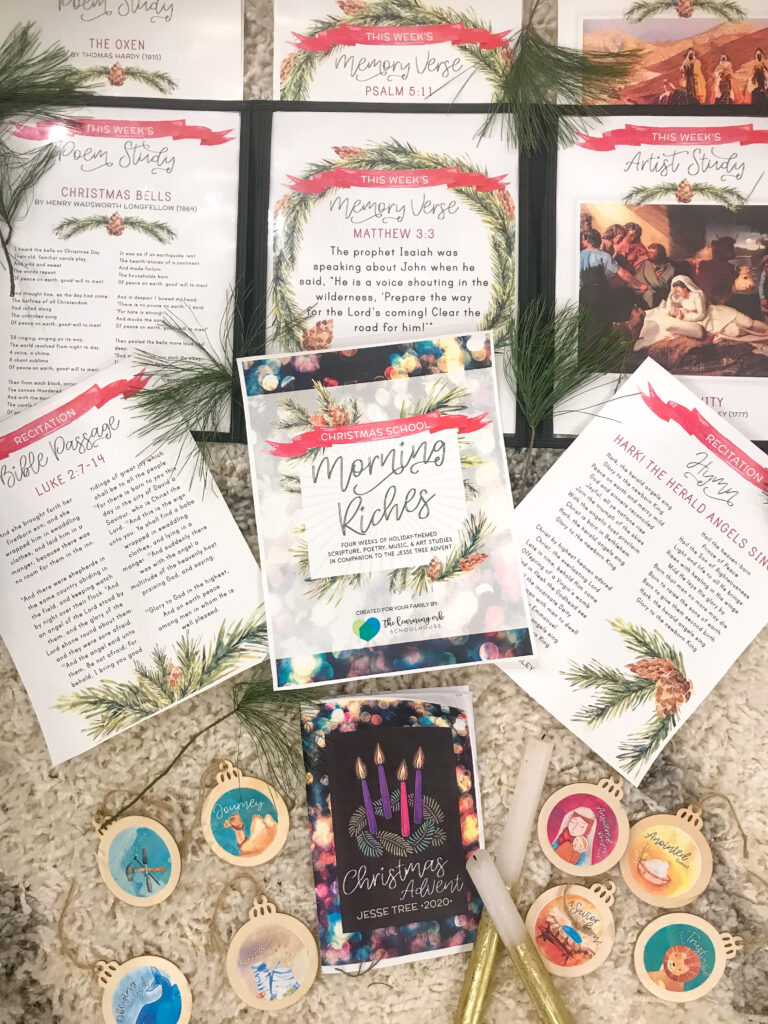 Order a Complete Jesse Tree Advent Set with Wooden Watercolor Bible ...